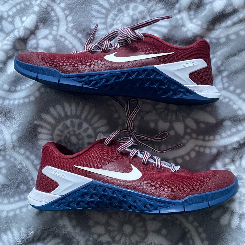 Brand New - Nike Metcon 4 - Red White & Blue - Gem